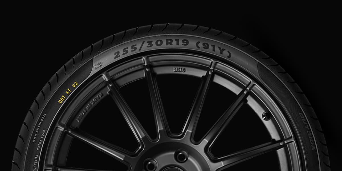 Tyre Markings: Understanding Writing and Codes | Pirelli